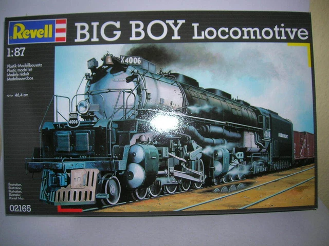 REVELL BIG BOY Locomotive Lokomotive Dampflok Bausatz Model Kit 1:87 ...