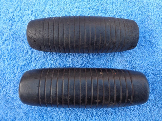 1930S PRE-WAR WW2 JOHN BULL FAT Bicycle Rubber Handle Bar Grips #1 £45. ...