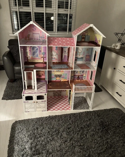 KIDCRAFT DOLLS HOUSE (perfect for Barbie Dolls) £21.50 - PicClick UK