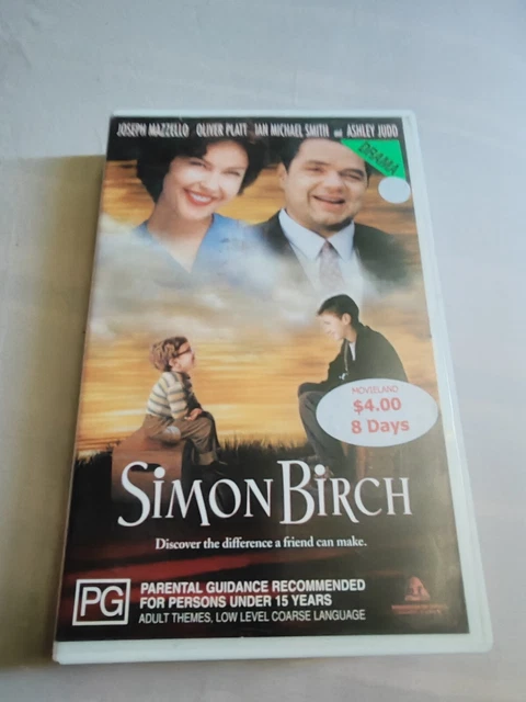 SIMON BIRCH VHS Video Tape Movie RARE $9.00 - PicClick AU