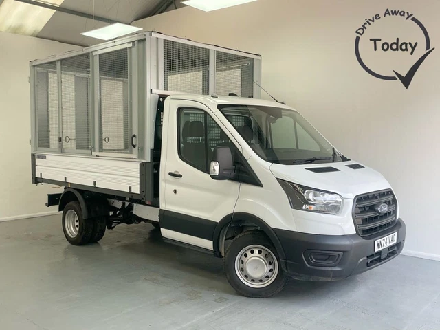 2024 FORD TRANSIT 350 Cage Tipper L2 DRW 2.0 EcoBlue 130ps Tipper ...