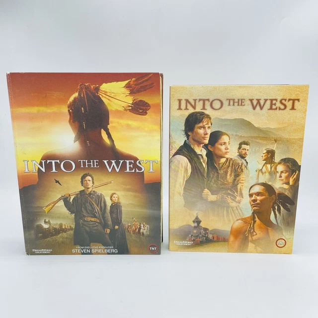 INTO THE WEST DVD 2005 Steven Spielberg 4 Disc Set TNT Dreamworks ...