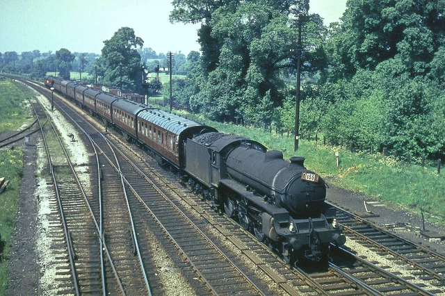 B1 CLASS 4-6-0 61152 West Ruislip 6x4 Quality British Rail Photo £2.70 ...
