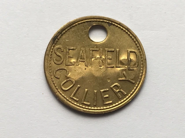 ORIGINAL SEAFIELD COLLIERY Pit Check Token Tally 5092 EUR 23,33 ...