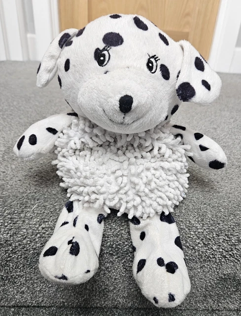 FLUFFY DALMATION/DOG/COW PLUSH soft toy Snuggle Buddies/Heatpad ...