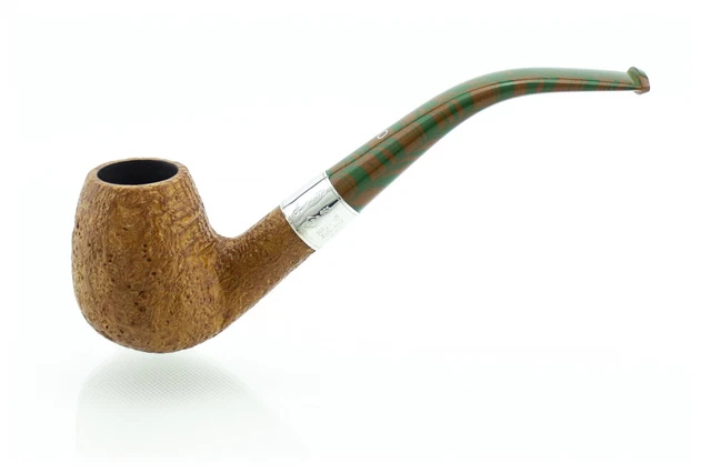 PIPE ASHTON OLDCHURCH XX222 Oeuf Sabbiata Orange Vera Silver England ...