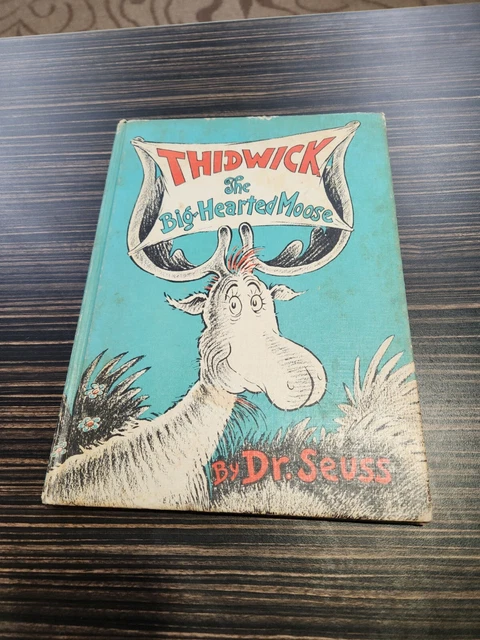 THIDWICK THE BIG Hearted Moose by Dr. Seuss 1948, Hardcover Book £7.64 ...