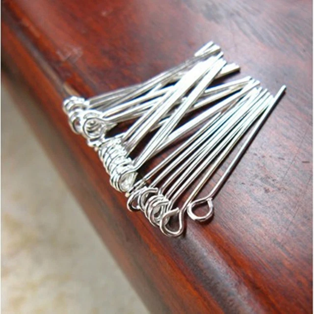 200 PCS JEWELLERY Making Supplies Jewelry Tools Open Eye Pins ...