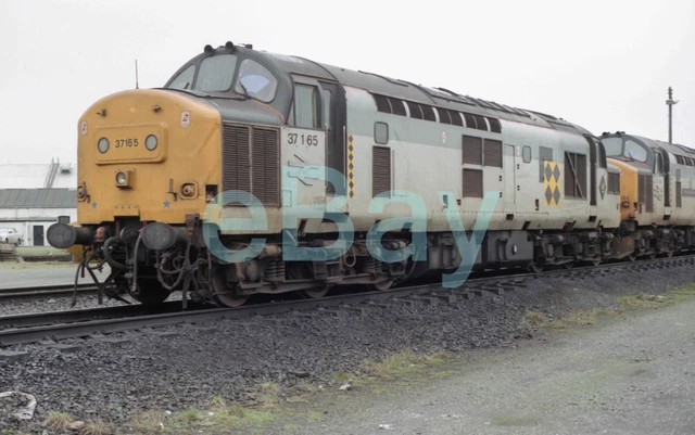 35MM RAILWAY NEGATIVE of Class 37 37165 @ Ayr Copyright to Buyer £4.99 ...