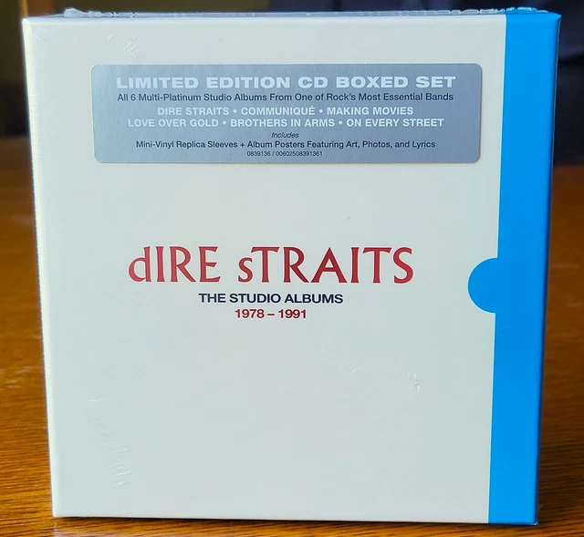 COFFRET DIRE STRAITS The Studio Albums 1978 - 1991 6 CD Box Set New Sealed NEUF EUR 100,00 ...