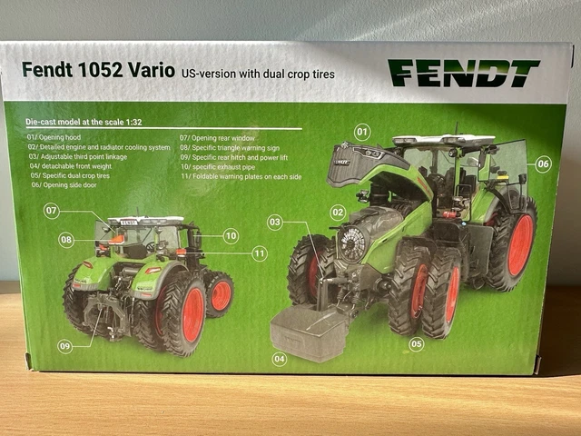 AGRITECHNICA 2025 SONDERMODELL Fendt 1052 US Version Dual 1/32 ...