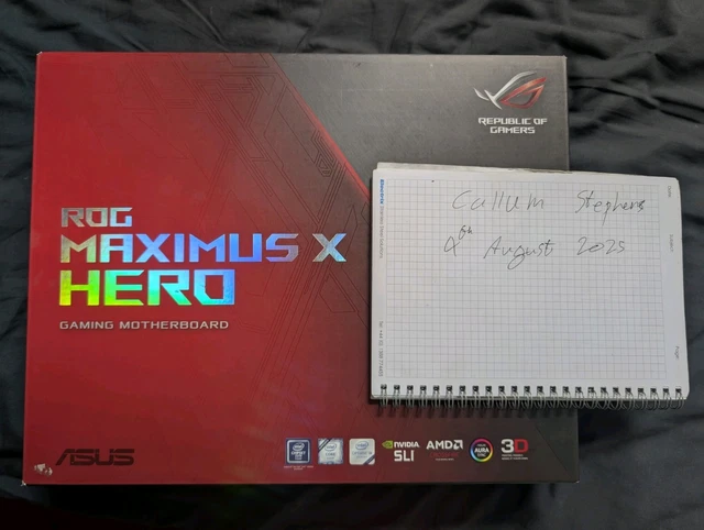 ASUS ROG MAXIMUS X HERO gaming RGB Motherboard Intel Z370, 8th & 9th ...