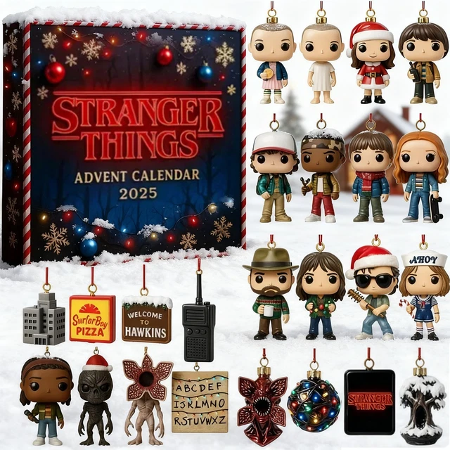 2026 CHRISTMAS ADVENT Calendar 24 Days Countdown Stranger Things ...