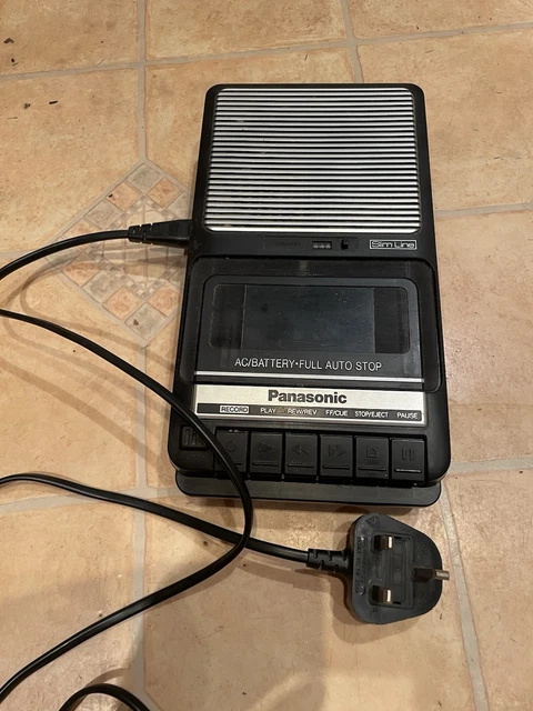 PANASONIC RQ-2102 Cassette tape player/recorder-tested, working, v gd ...