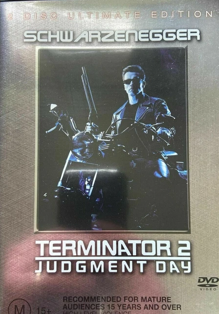TERMINATOR 2 DVD Judgment Day - 2 DISC ULTIMATE EDITION - Australia ...