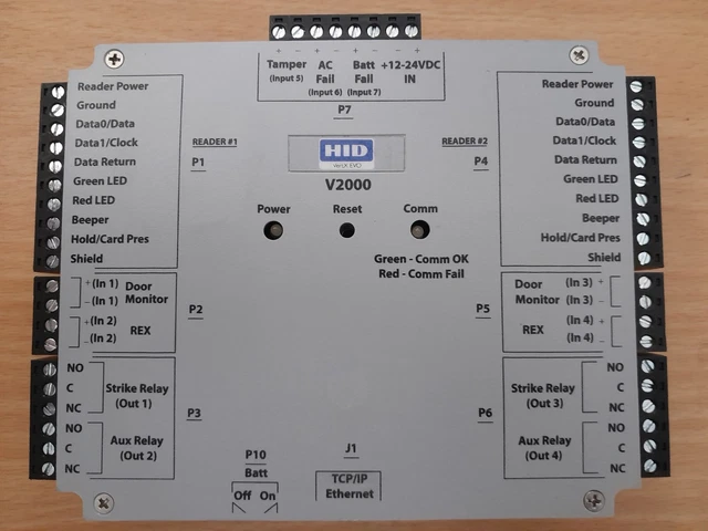 HID VERTX EVO V2000 Access Reader Interface/Networked Controller ...