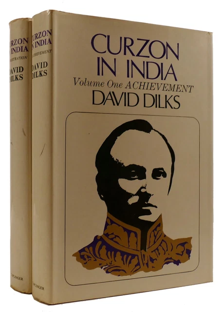 DAVID DILKS CURZON En Inde 2 Volume Set: Achievement Et Frustration 1st ...