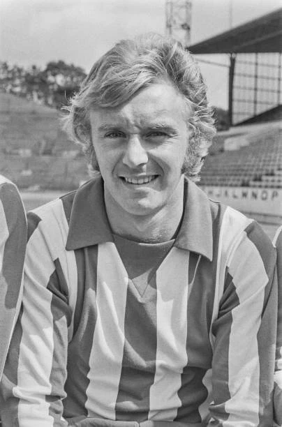 ENGLISH FOOTBALLER JOHN Sissons of Sheffield Wednesday FC,1972 OLD ...