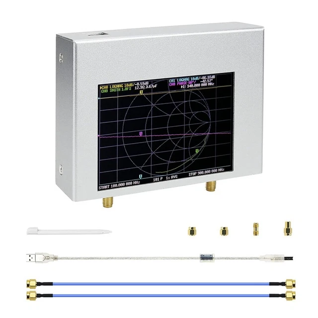 NANOVNA V2 PLUS4 Haware Vektor Netzwerk Analysator VNA 50KHz-4GHz ...