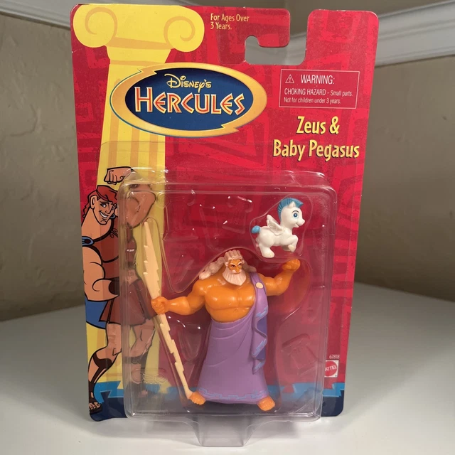 VINTAGE NIB DISNEY'S Hercules Toy Action Figures ZEUS & BABY PEGASUS ...