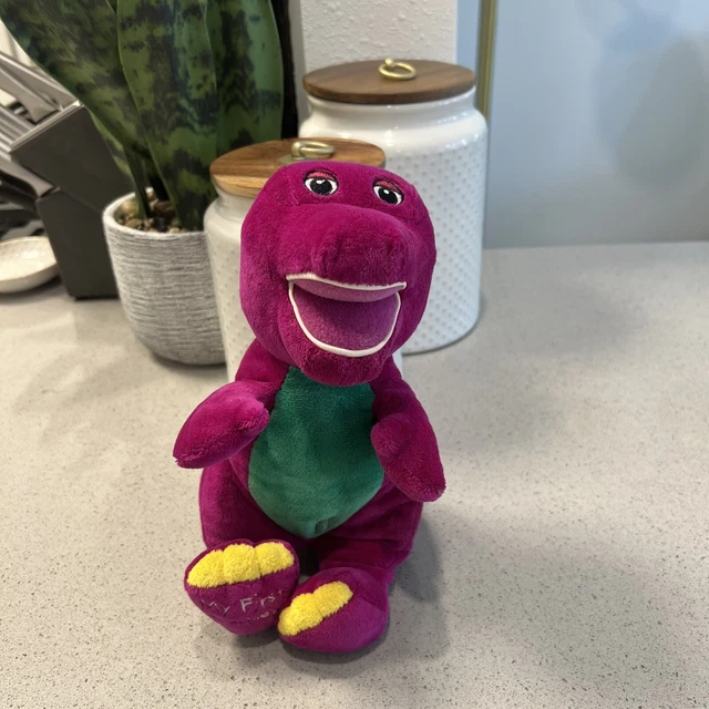 BARNEY STUFFED ANIMAL Plush My First Barney EUR 22,72 - PicClick FR