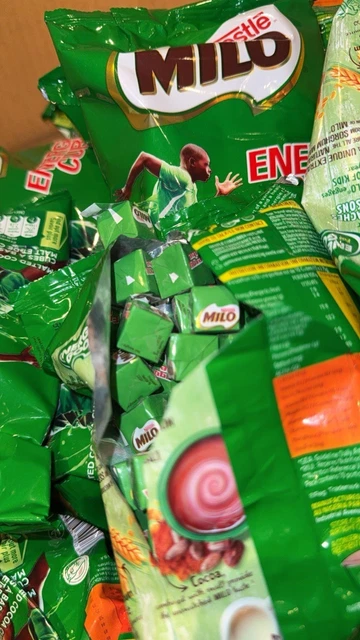 100 X ORIGINAL Nigeria Choco Milo Chocolate Cubes £5.99 - PicClick UK