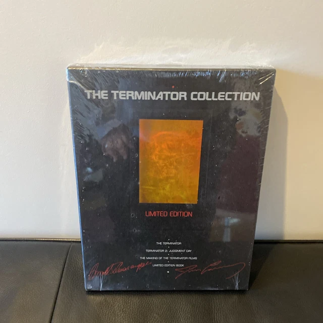THE TERMINATOR COLLECTION Limited Edition Box Set (VHS, 1992) Brand New ...