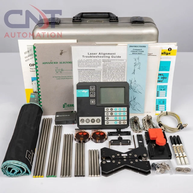 PRUFTECHNIK OPTALIGN ALI 2.050 V Laser Shaft Alignment System Tool Kit ...