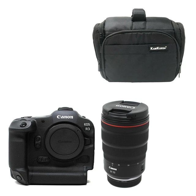 CANON EOS R3 Mirrorless Camera + RF 24-70mm f/2.8 Lens + Bag - UK NEXT ...