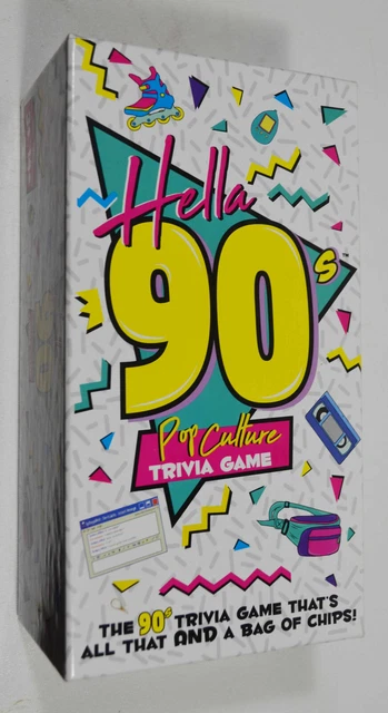 HELLA 90'S POP Culture Trivia Game - Pop Trivia - Party game $9.99 ...