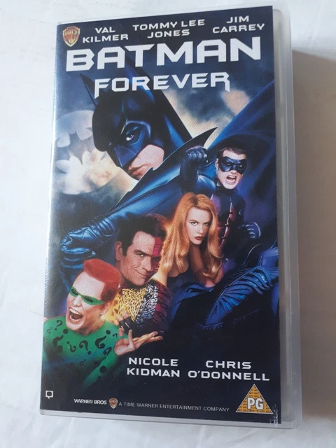 BATMAN FOREVER 1995 VAL KILMER VHS video cassette UK SMALL BOX NEW SEALED £8.00 - PicClick UK