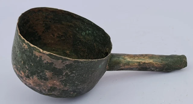 RARE ANTIQUE ISLAMIC Arabic Ottoman Yemen Jewish Ethnic Large Ladle ...