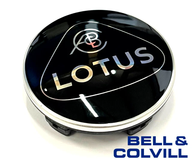 GENUINE LOTUS EMIRA 60mm Black / Silver Wheel Centre cap 889135066905S ...