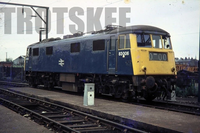 35MM SLIDE BR British Railways Electric Loco Class 83 83006 Longsight ...