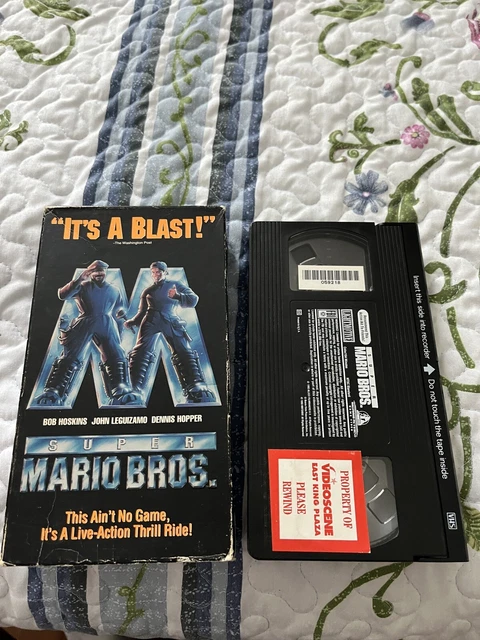SUPER MARIO BROS. VHS (1993) Movie Film TESTED RARE Nintendo $35.00 ...