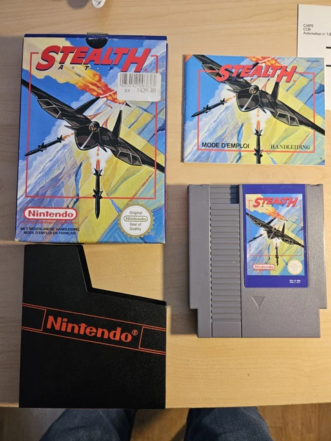 STEALTH ATF NINTENDO NES PAL LH FRA Original Complet EUR 35,00 ...