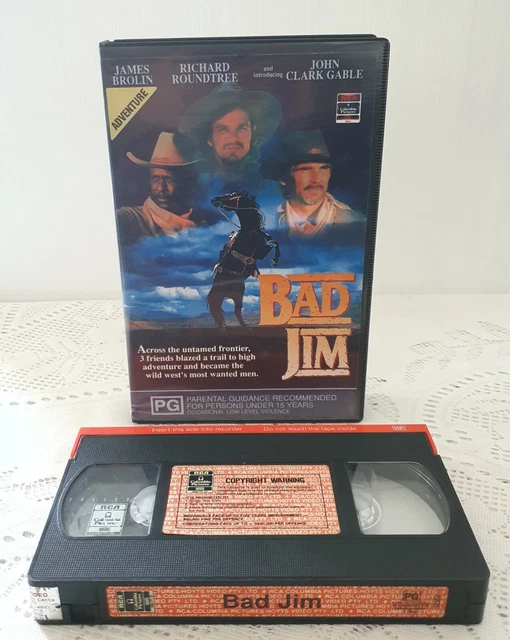 BAD JIM EX Rental VHS 1990 $10.95 - PicClick AU