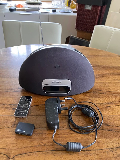 PURE CONTOUR 100DI DAB+Digital Radio FM, iPod dock w/ Remote Ctrl AND ...