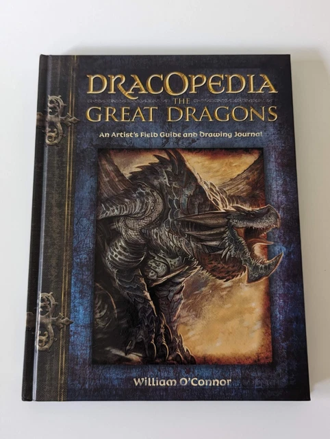DRACOPEDIA THE GREAT Dragons: Artist's Field Guide & Drawing Journal by ...