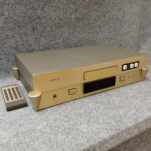TEAC CD-5 CD Player High Stiffness Vibration Damping Worn with Remote ...