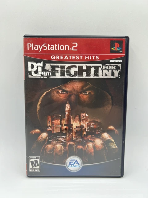 DEF JAM FIGHT for NY PS2 PlayStation 2 Greatest Hits Case and Cover Art ...