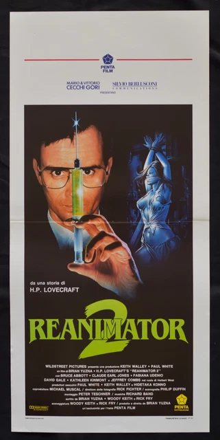 AFFICHE REANIMATOR ZOMBI 1985 Stuart Gordon Jeffrey Combs Horreur B98 ...