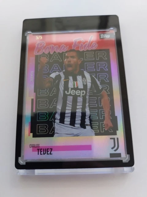 TOPPS JUVENTUS TEAM Set 2025/26 Carlos Tevez 5/5 EUR 99,99 - PicClick DE