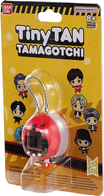 TAMAGOTCHI NANO TINYTAN Red BTS TinyTAN 4cm Red Virtual Pet Hand Held ...