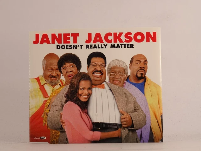 JANET JACKSON DOESN'T REALLY MATTER (K45) 4 Track CD Single including ...
