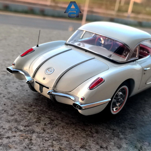 RARE AUTOART 1:18 Chevrolet Corvette 1958 Diecast Car Model Collection ...
