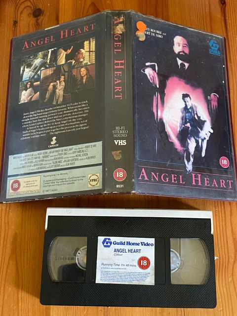 ANGEL HEART MICKEY Rourke Robert De Niro RARE Guild Home VHS Video EX ...