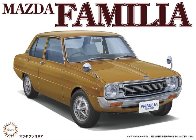 1:24 SCALE FUJIMI Mazda Familia Presto Model Kit £34.99 - PicClick UK