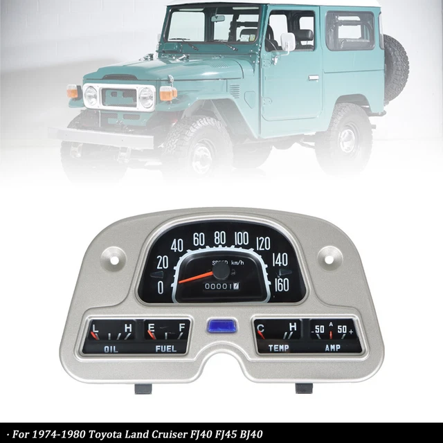 Gauge Cluster SPEEDOMETER 83100-6018 Genuine Toyota Land Cruiser Fj40 ...