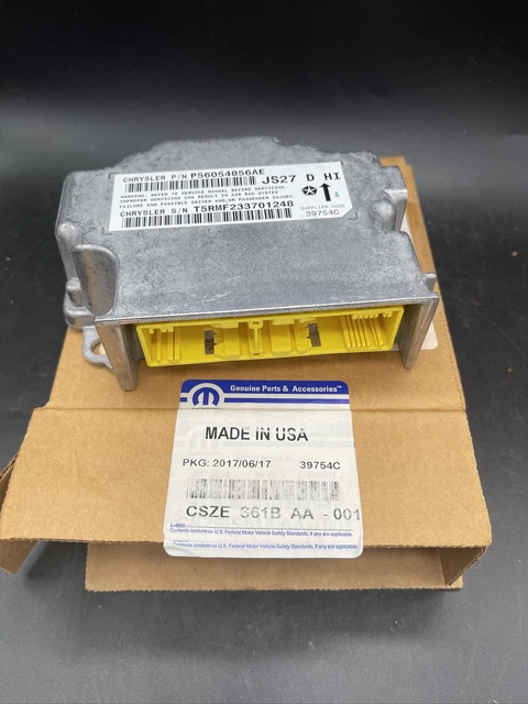 OEM CHRYSLER 200 Convertible Safety-RCM Restraint Control Module Mopar ...